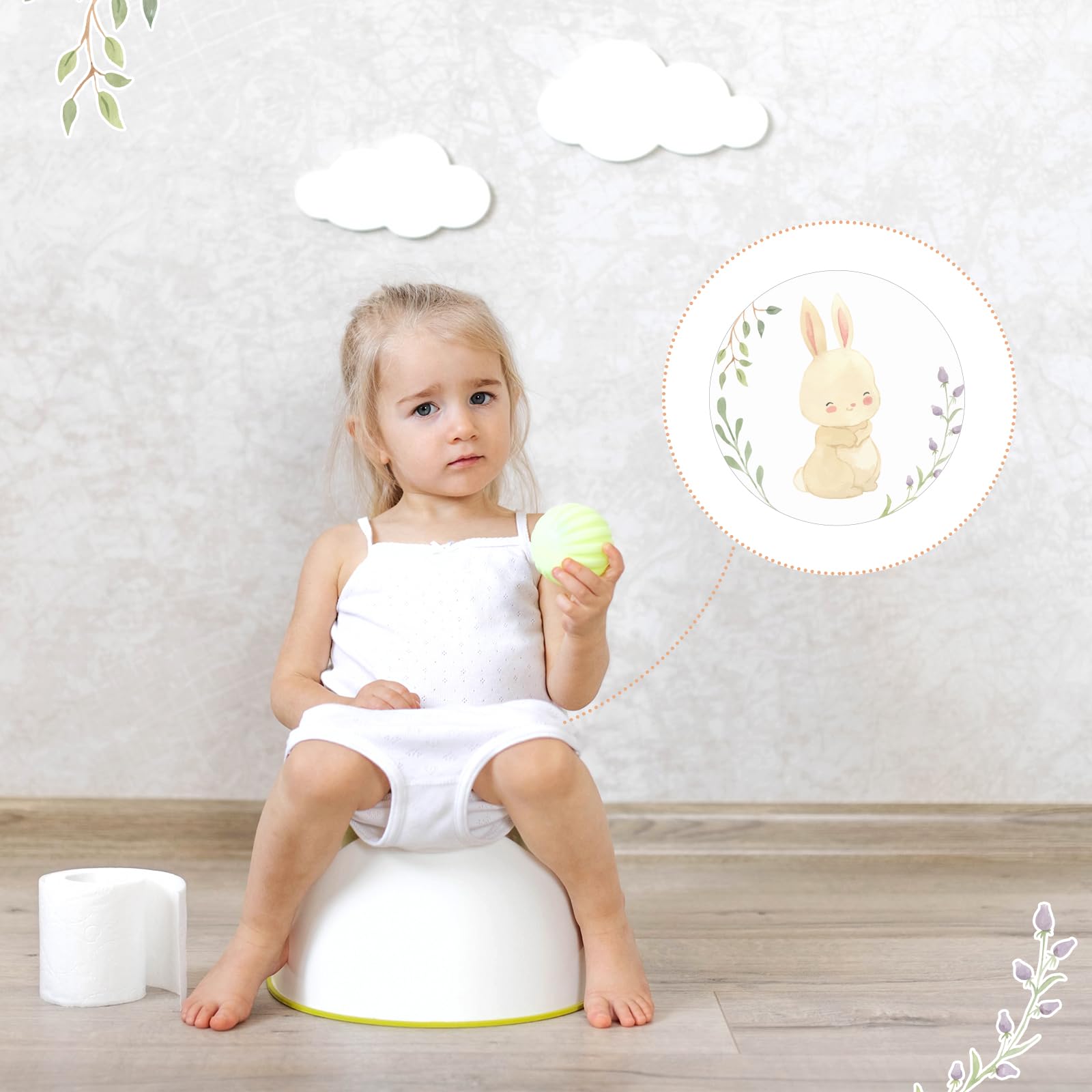Snapklik.com : Geyee 24 Pcs Potty Training Stickers Potty You Pee On ...