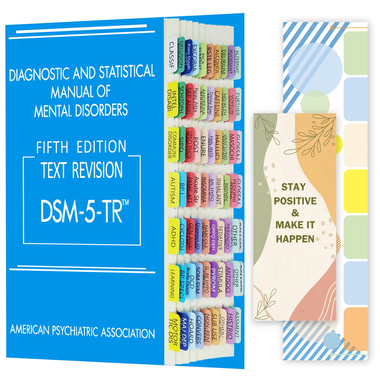 Buy Index Tabs For DSM 5 TR DSM 5 Color Coded And Laminated DSM V TR