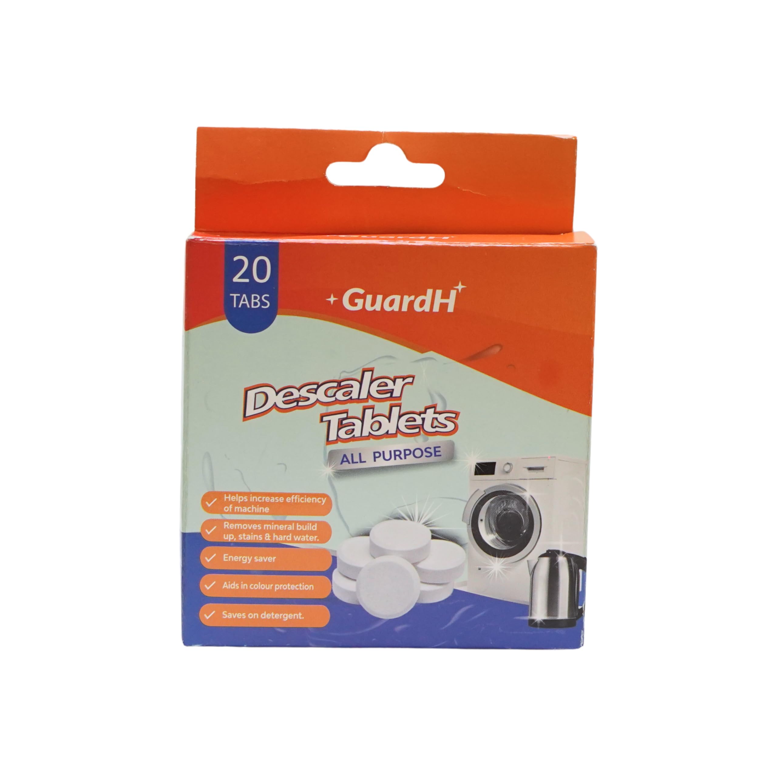 GuardH All-Purpose Descaler Tablets Powerful Limescale Remover for ...