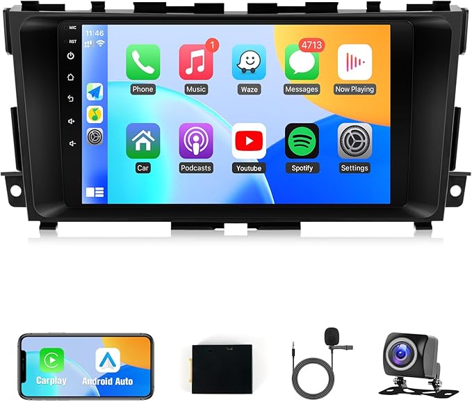 Amazon.com: Naifay Car Stereo Radio for Nissan Altima 2013 2014 2015 ...