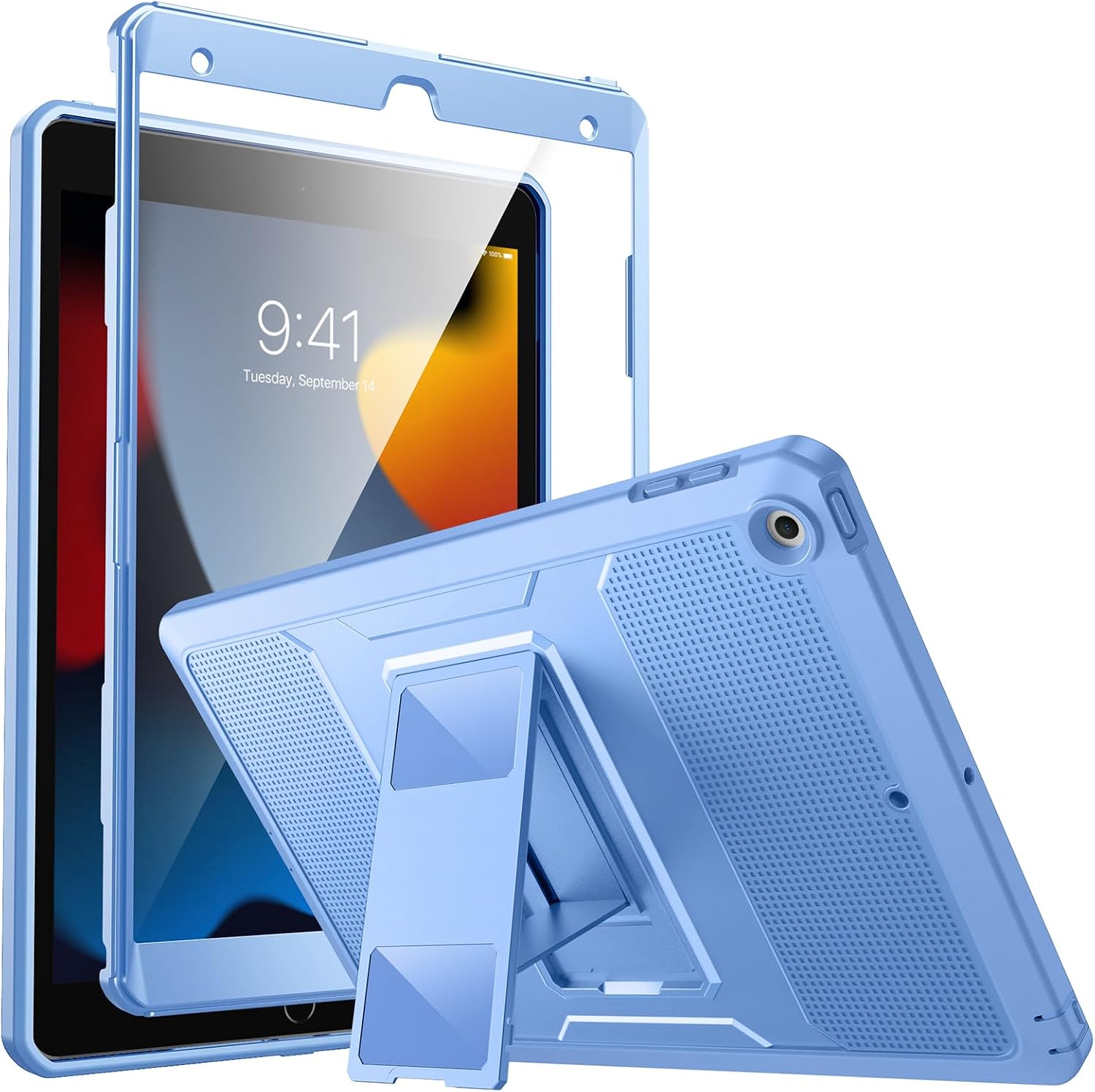 Amazon.com: MoKo Case for iPad 10.2 Inch iPad 9th Generation 2021/ iPad ...