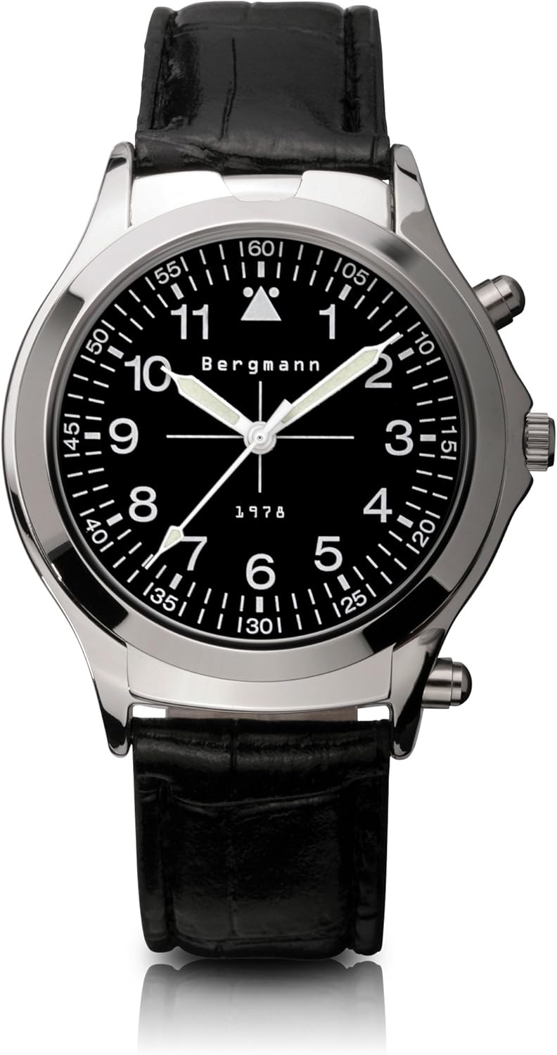 Original Bergmann Watch 1978 Agent Quartz : Amazon.co.uk: Fashion