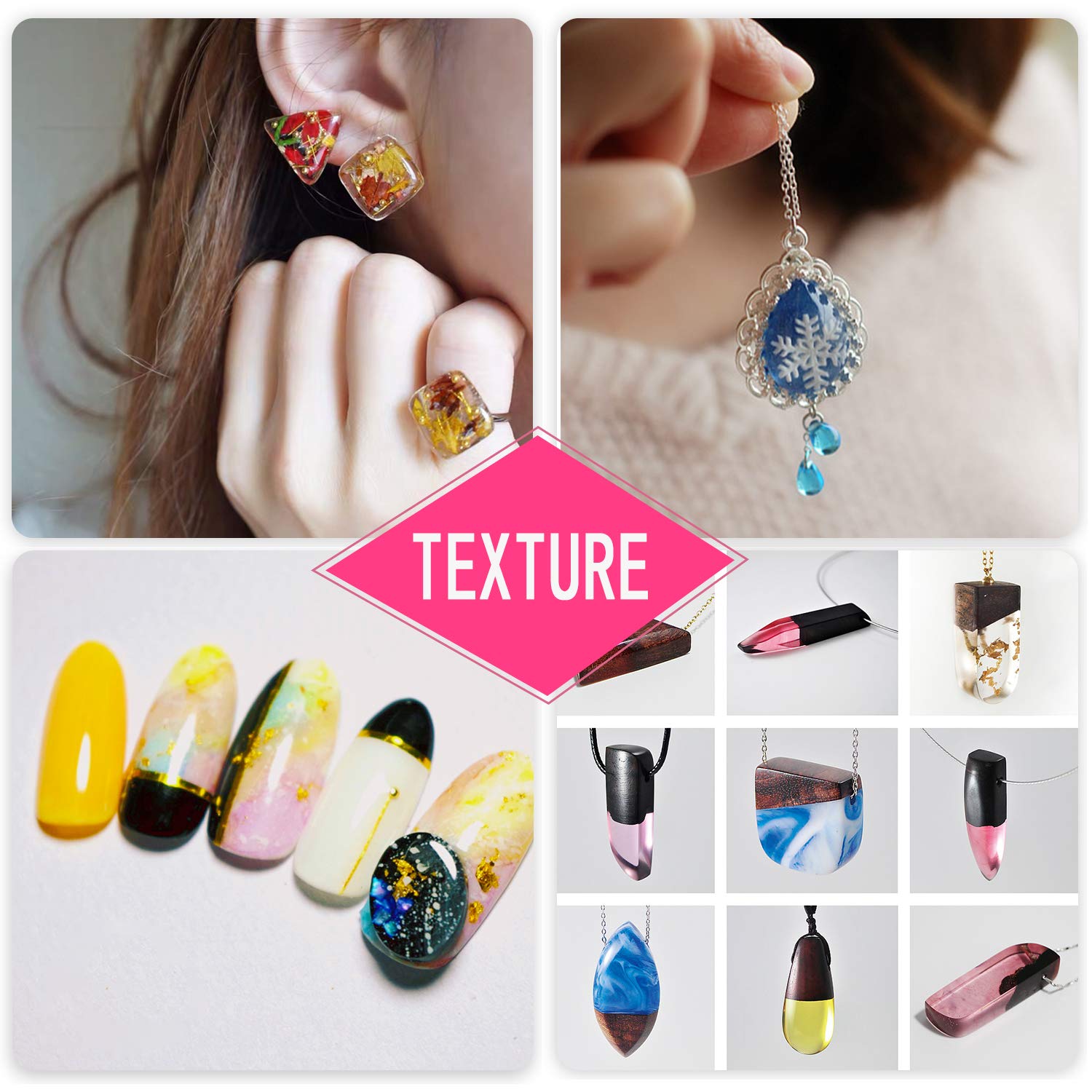 Epoxy Resin Pigment - 24 Color Liquid Translucent Epoxy Resin Colorant ...