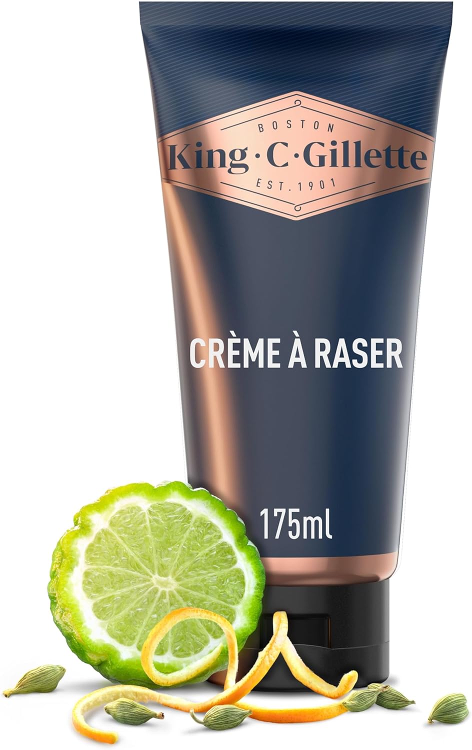 King C. Gillette Crème À Raser Originale, 175ml, Pour Un Rasage De ...