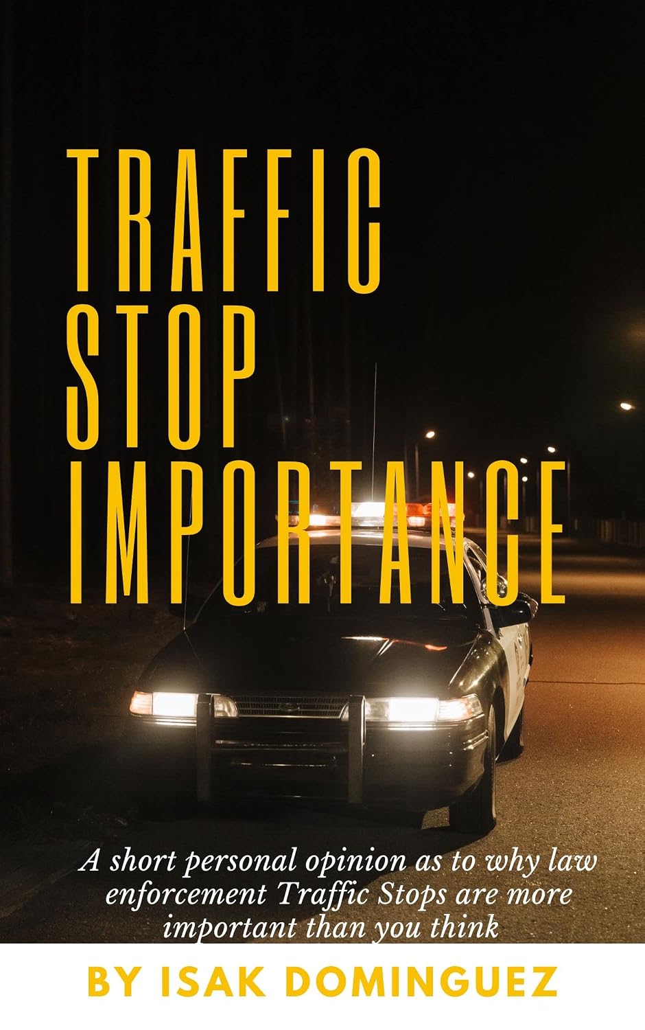 Amazon.com: TRAFFIC STOP IMPORTANCE : A short personal opinion as to ...
