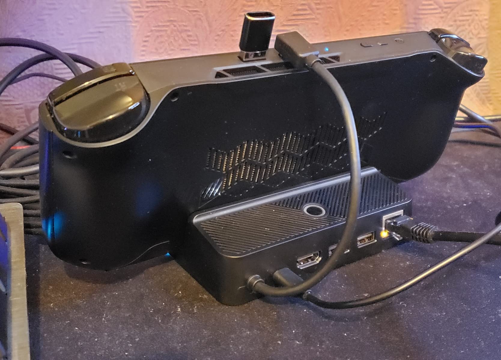 $7/mo - Finance Steam Deck Dock with LED Light, 5-in-1 Steam Dock with ...