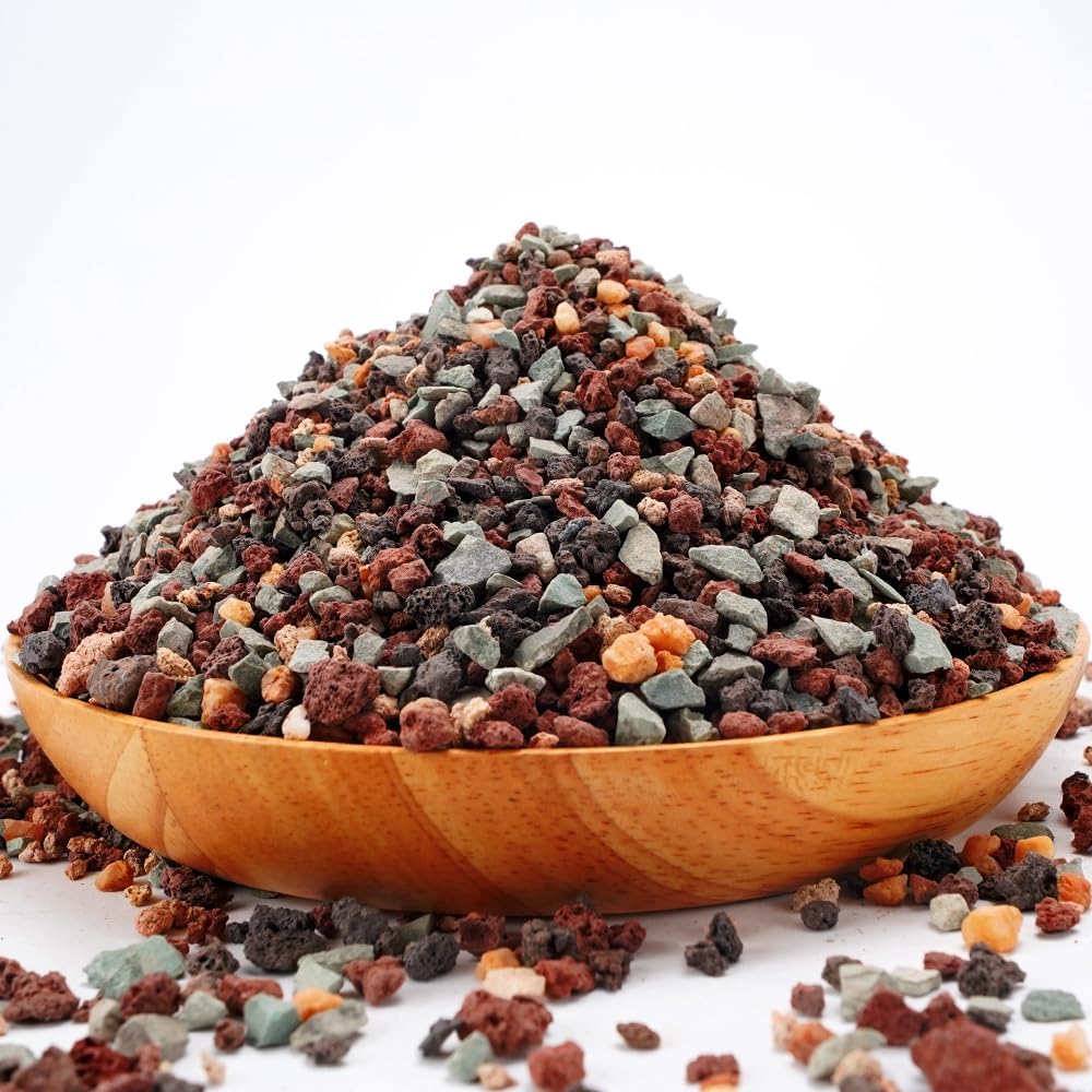 Amazon.com : Color Lava Rocks Horticultural Potting Soil Mix Gritty ...