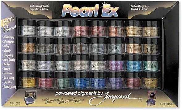 Amazon.com: Pearl Ex Pigment 32 Color Set