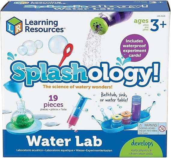 Learning Resources Splashology! Water Lab Science Kit, STEM Playtime ...