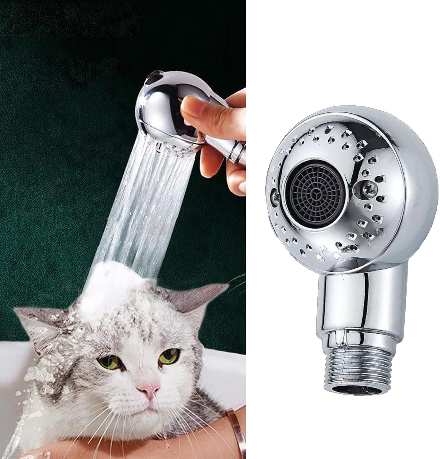 Amazon.com: MANON ROSA Dog Shower Attachment - High-Pressure 2-Mode ...
