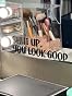Amazon.com: MAZ DISTRIBUTIONS - Shut Up You Look Good Mirror Sticker ...