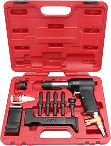 Wicks Aircraft Delux 3X Rivet Gun Box Set for Solid Rivets Includes Gun ...