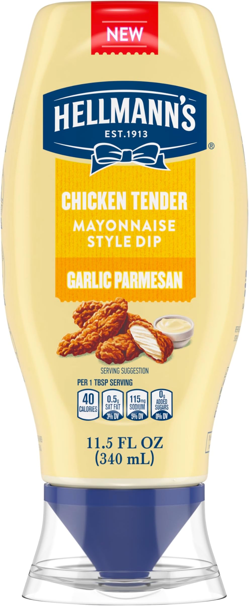 Amazon.com : Hellmann's Garlic Parmesan Chicken Tender Mayonnaise Style ...