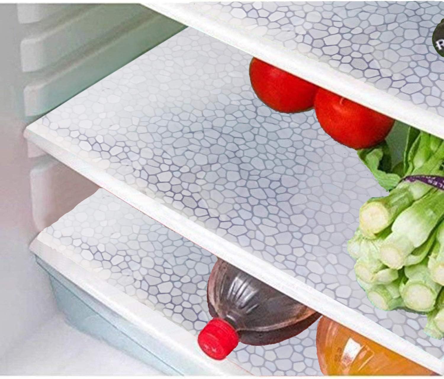 Buy Kuber Industries Pvc 6 Piece Fridge Mat Set - Multicolour(Polyvinyl ...