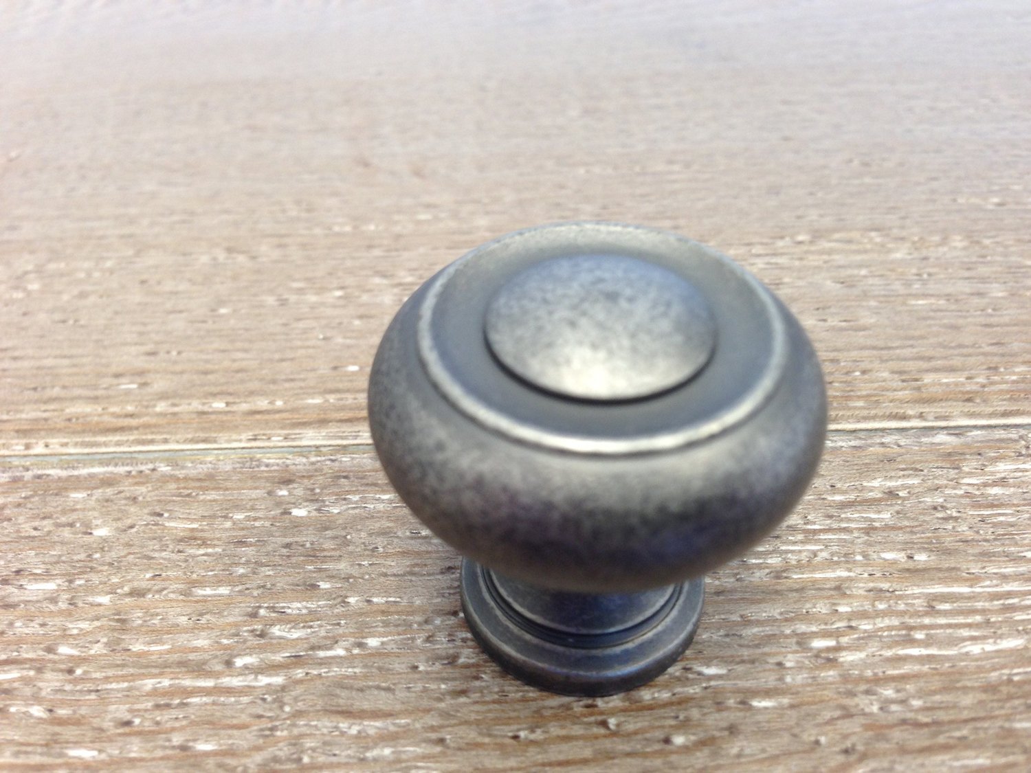 Sonoma Cabinet Hardware Hanson Knob Antique Pewter 10 Pack Handle ...