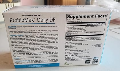 Amazon.com: XYMOGEN ProbioMax Daily DF - 30 Billion CFU Probiotic ...