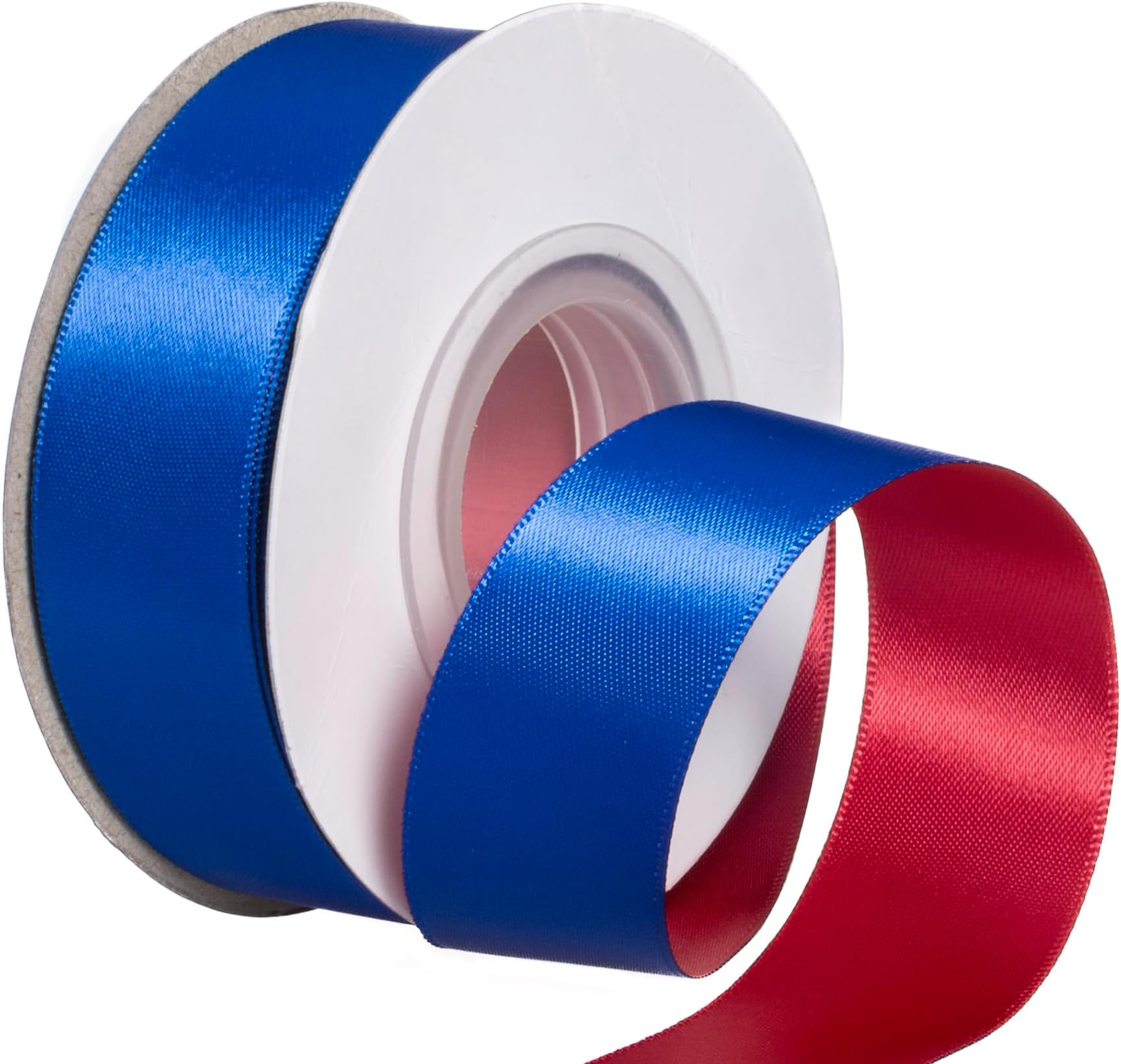 Amazon.com: ATRBB 20 Yards 1 Inch Double-face Two-Color Christmas ...