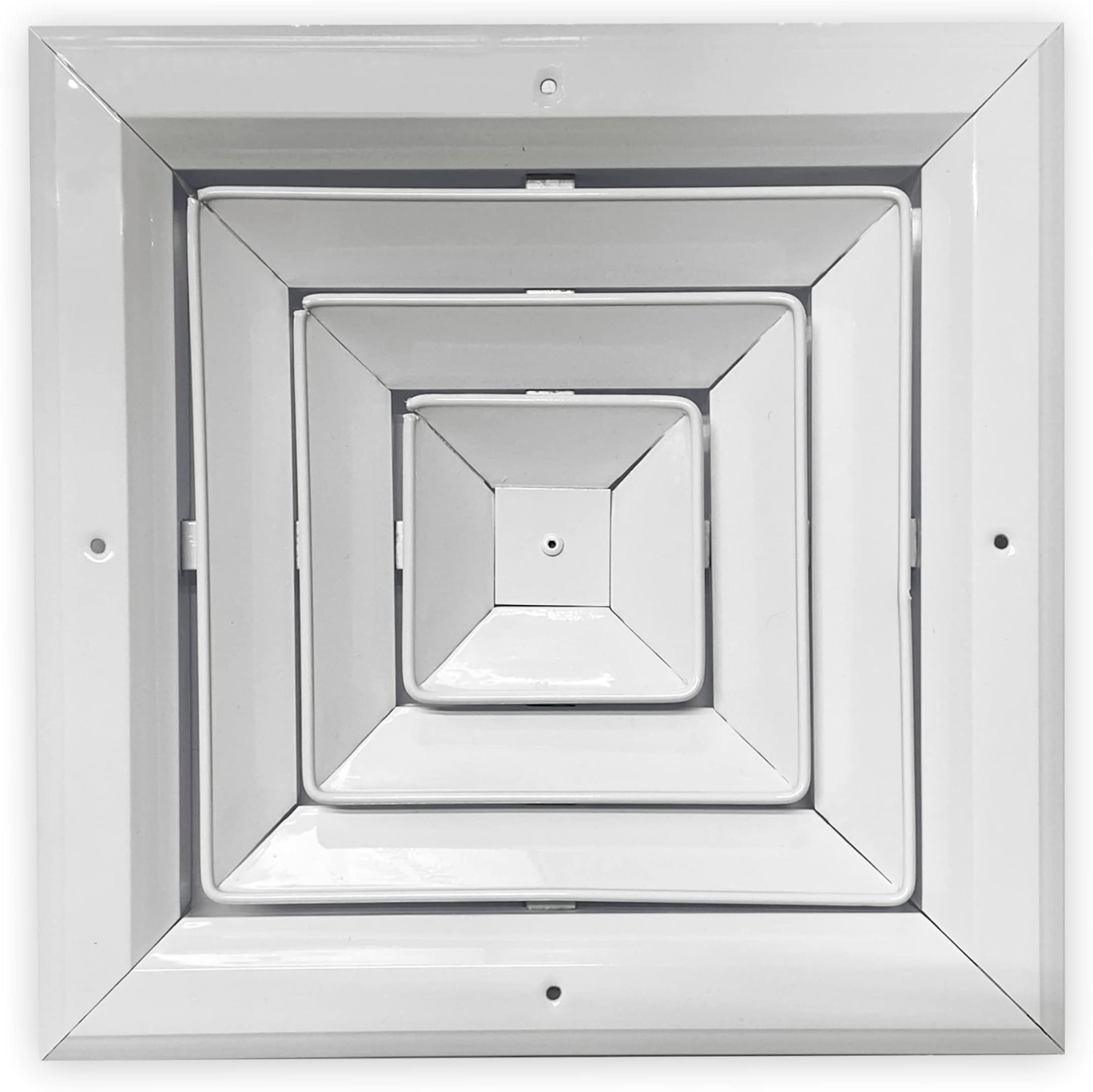 HVAC Premium 12'' x 12'' - 3-Way Extruded Aluminum Supply Ceiling ...