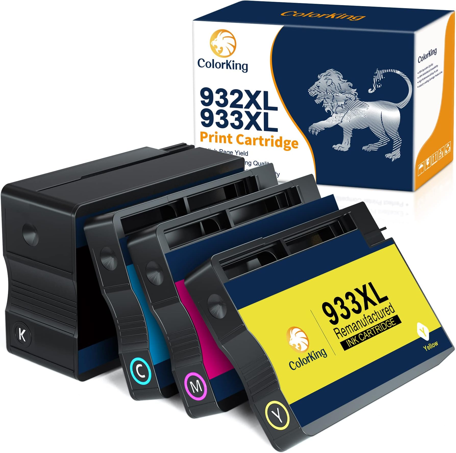 Amazon.com: HP 932XL Black High-yield Ink Cartridge | Works with HP ...