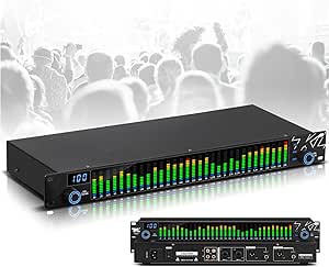 Stereo Equalizers for Home Audio, Dual Channel 31 Band Equalizer Hd Lcd ...