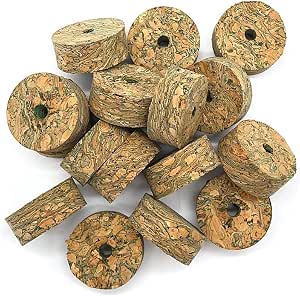 Amazon.com : Green Burl 25 Pack 1.25" Rings with 1/4" Bore : Sports ...