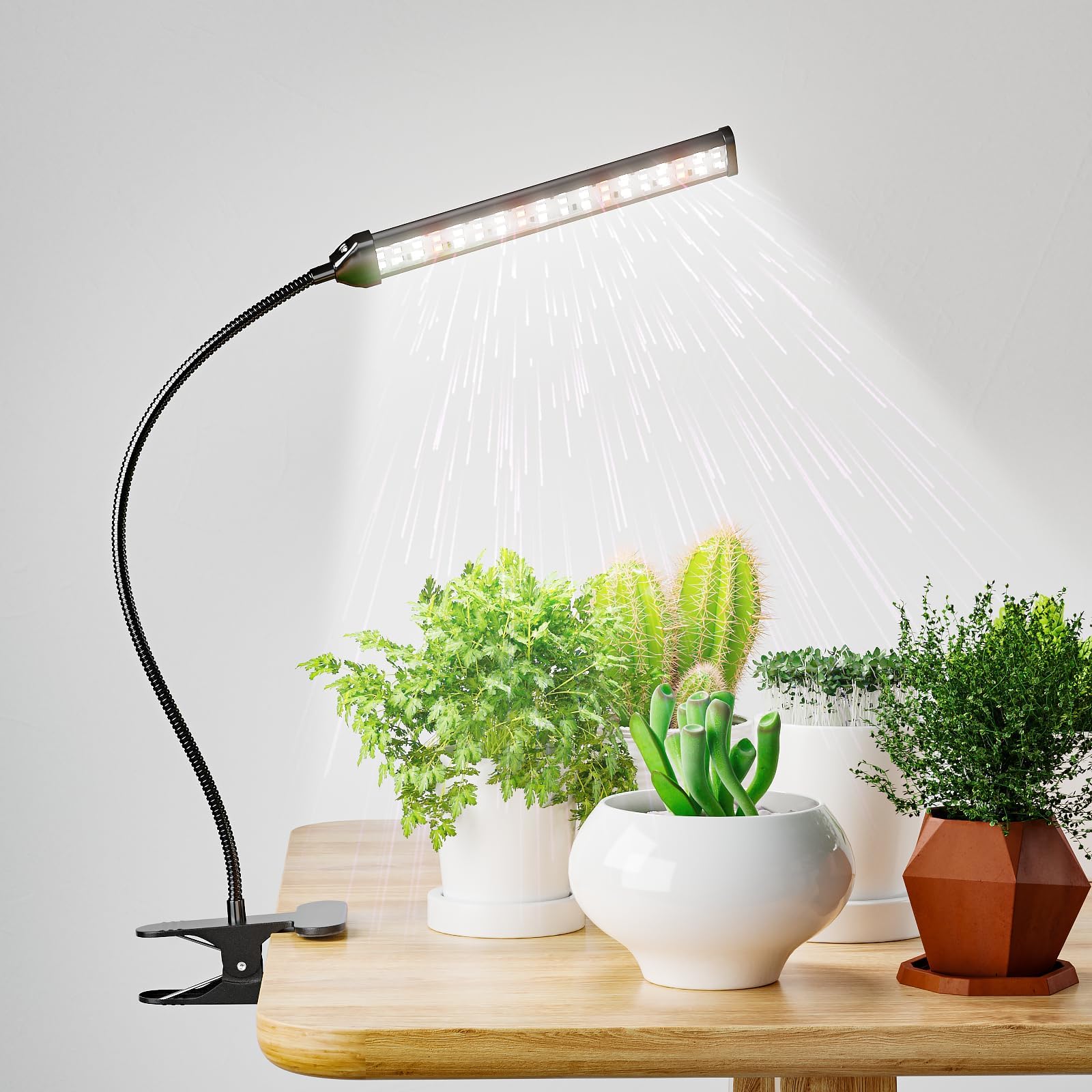 Amazon.com: Brite Labs LED Plant Lights for Indoor Plants, 20W Dual ...