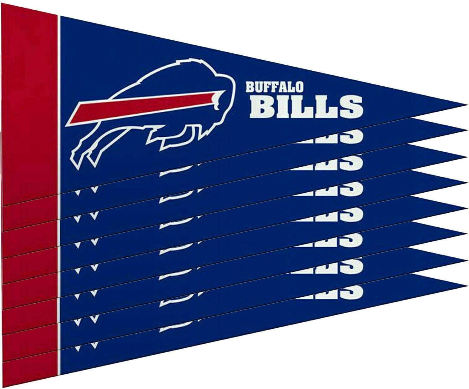 Amazon.com : NCAA Mini Pennant Set, Big Ten Conference Set, New ...