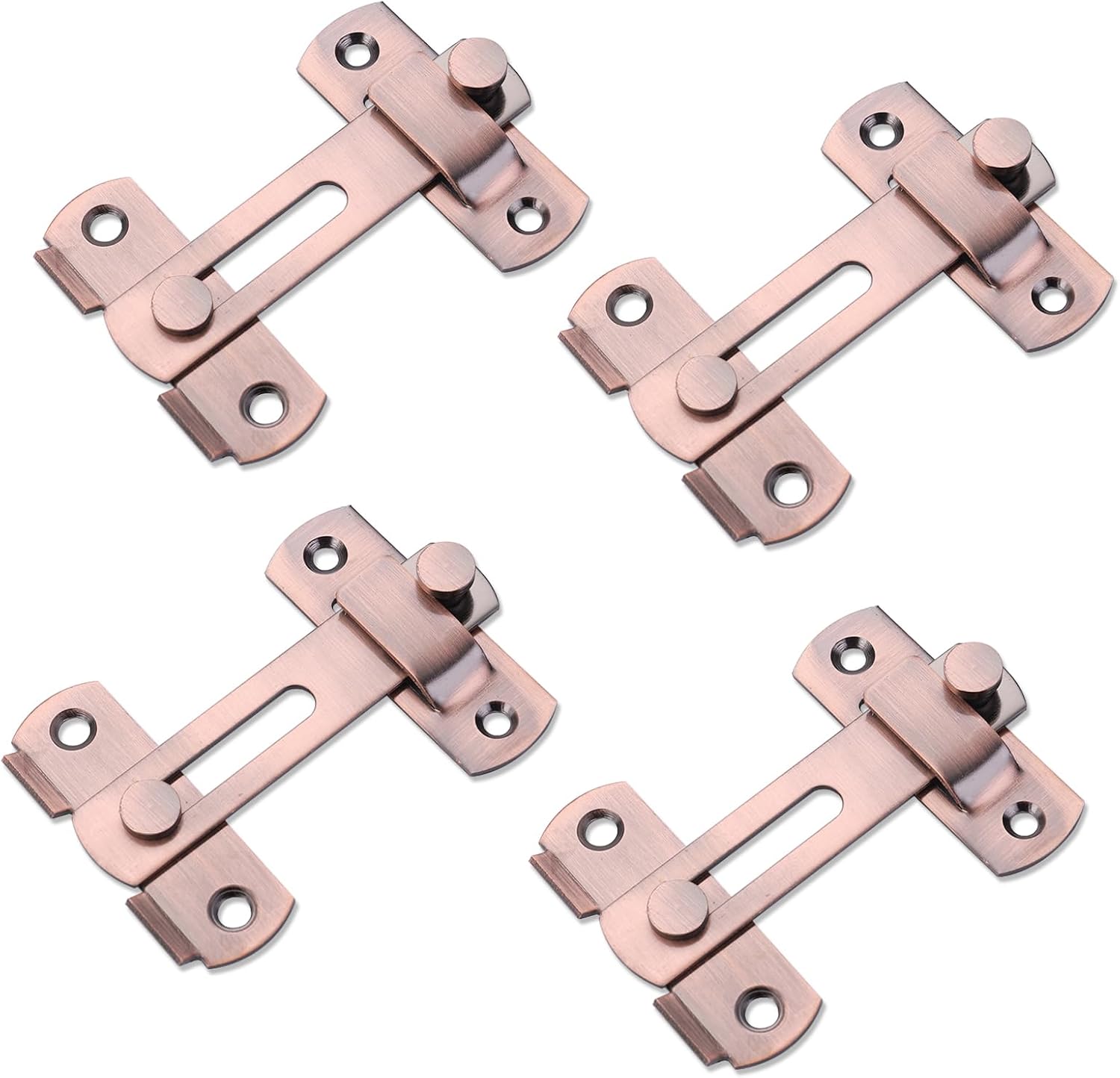 Amazon.com: Envibe Barn Door Latches, 4 Packs Stainless Steel Flip Gate ...