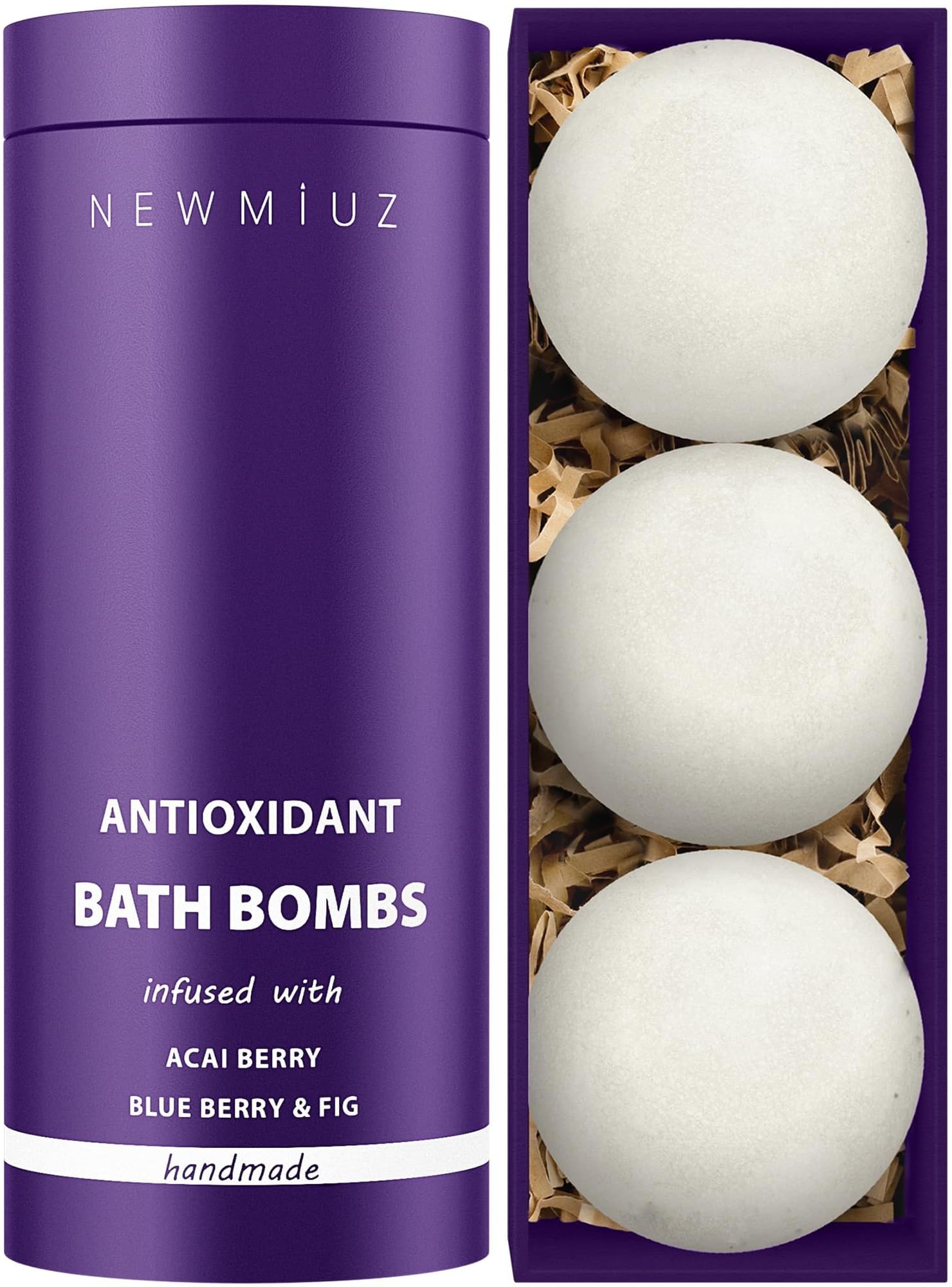 Amazon.com : Natural Bath Bombs Skin Nourishing Detox Moisturize ...