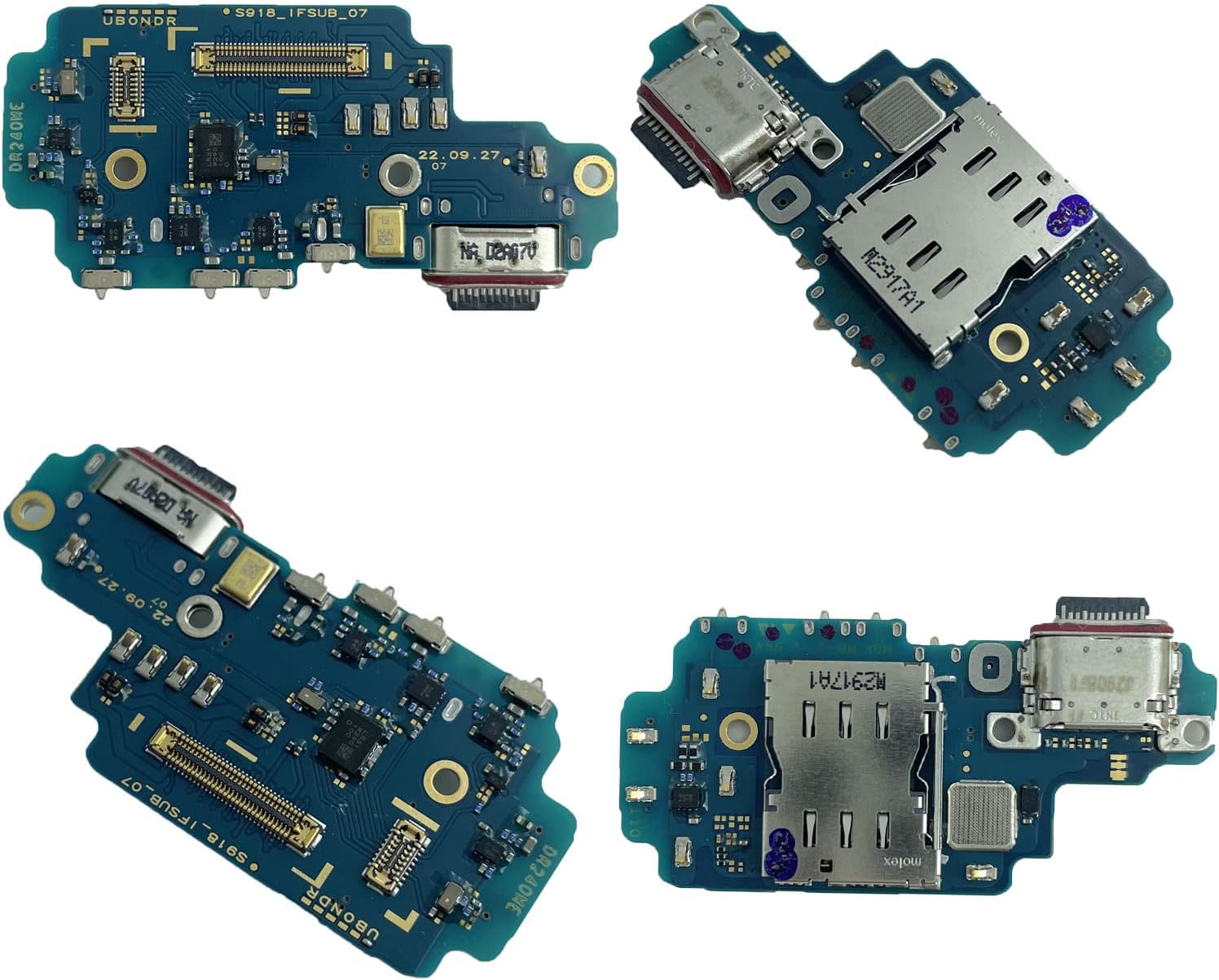 Amazon.com: Avvood A015 USB Charging Port Flex for Samsung Galaxy A01 ...