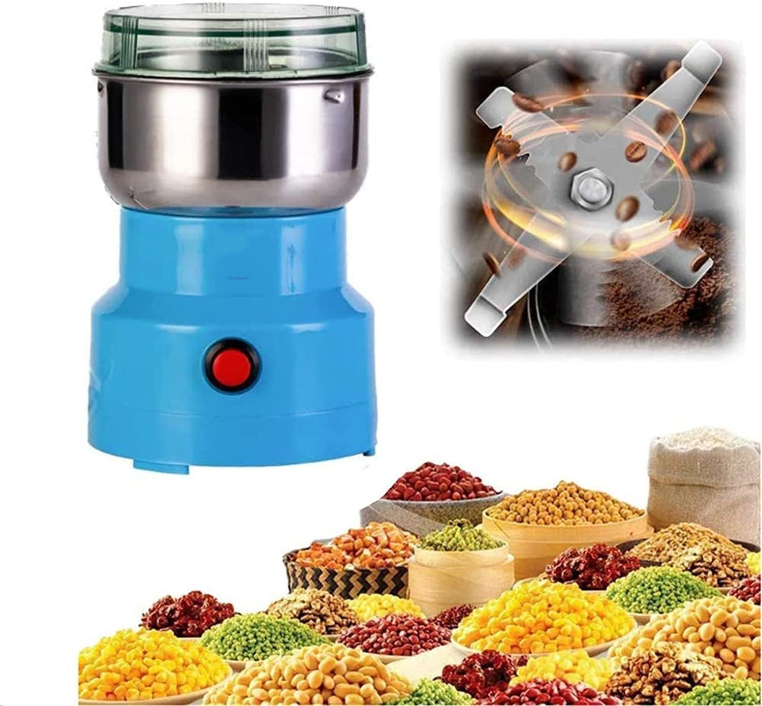 Amazon.com: Multifunction Smash Machine, Electric Grain Grinder, Spice ...