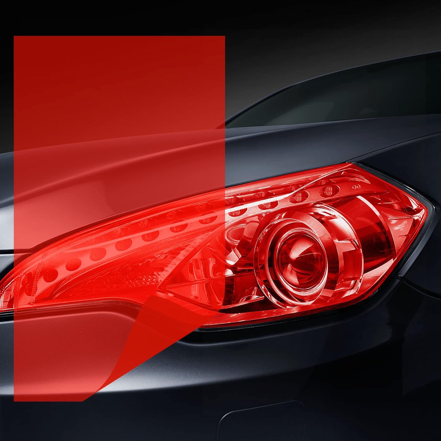 Amazon.com: SINGARO Headlight Tail Light Vinyl Tint Wrap, Car Light ...