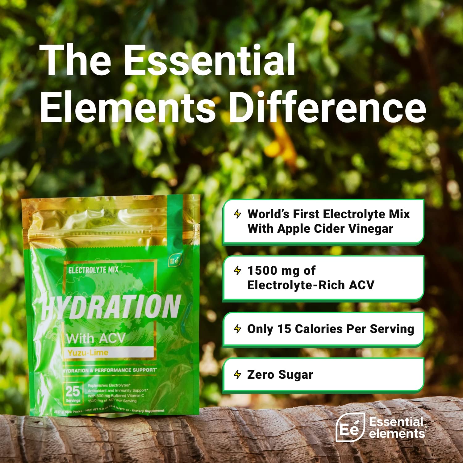 Snapklik.com : Essential Elements Hydration Packets - Yuzu Lime Pack ...