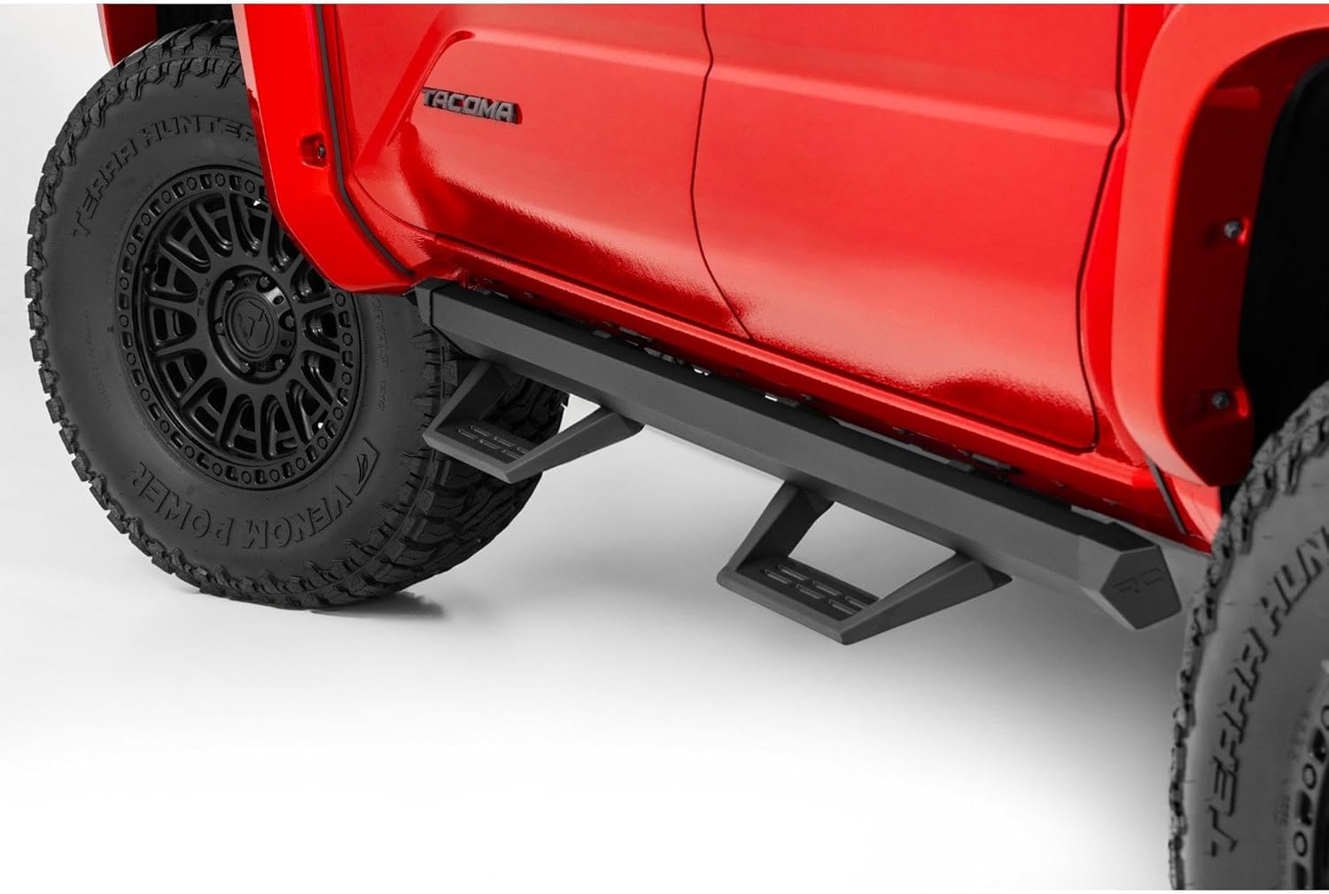 Amazon.com: Rough Country SR2 Adjustable Aluminum Steps for Toyota ...