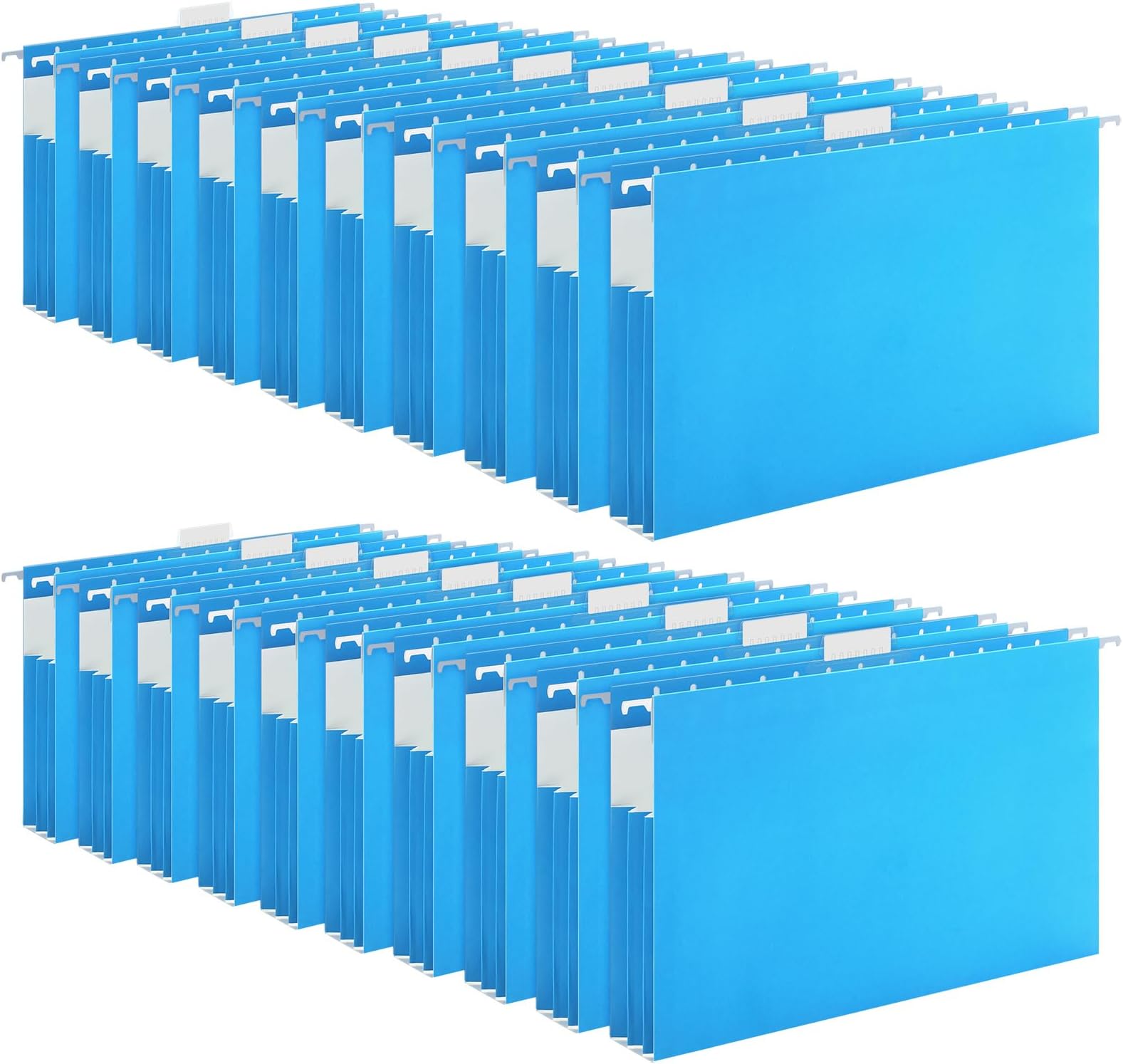 Amazon.com : Resholder 20 Pack Extra Capacity Hanging File Folders with ...
