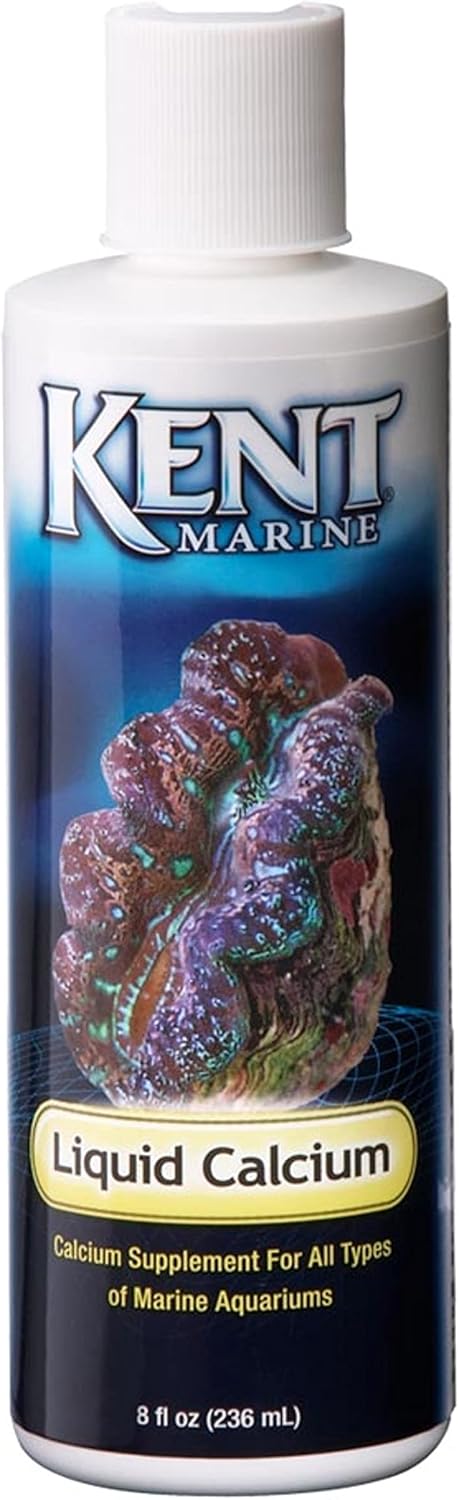 Kent Marine Concentrated Liquid Calcium Bottle 8 Fluid Ounces : Amazon ...