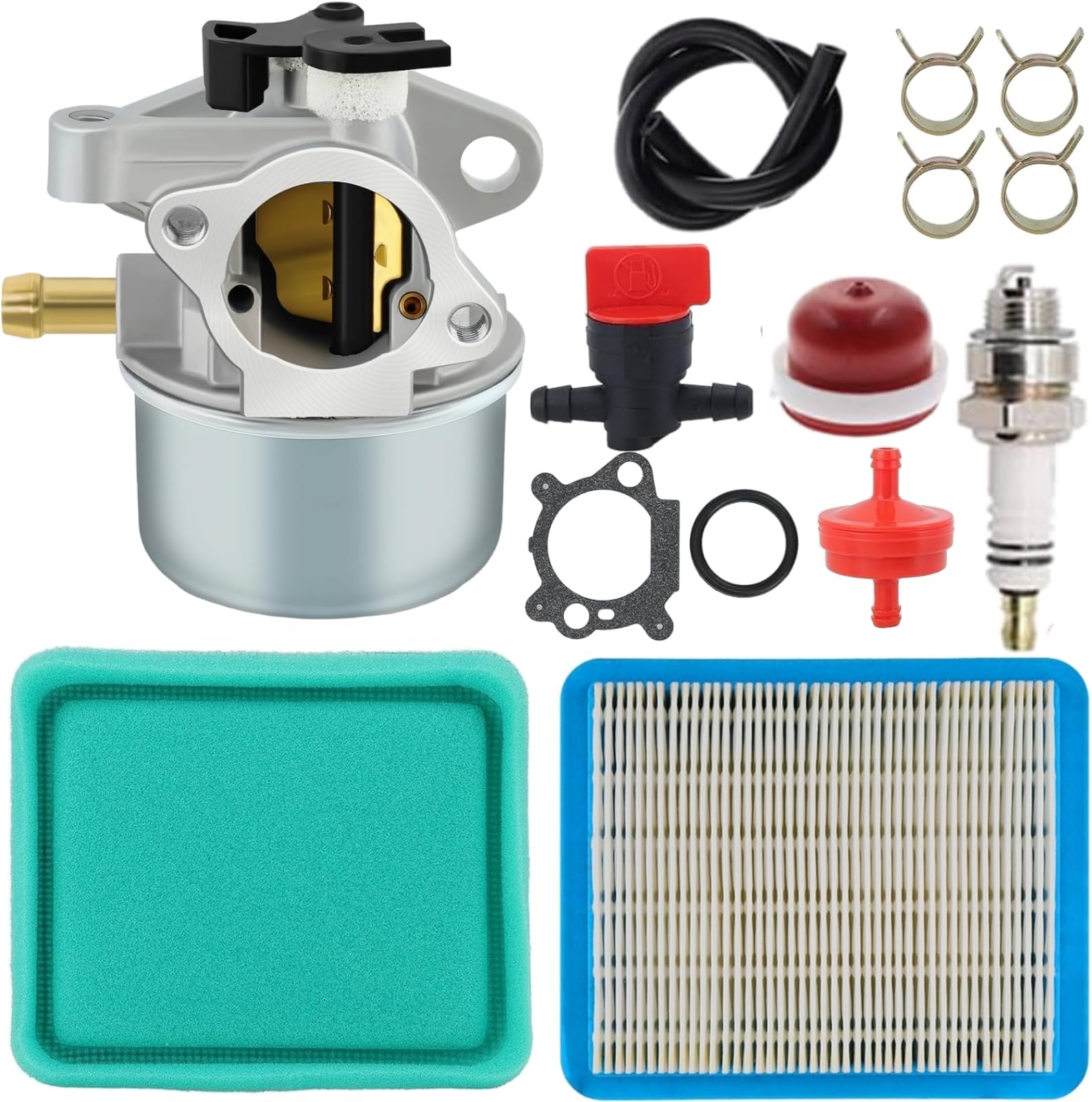 Amazon.com: 799866 Carburetor Tune Up Kits Fits for Briggs and Stratton ...