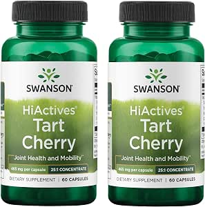 Amazon.com: Swanson HiActives Tart Cherry - Natural Supplement ...