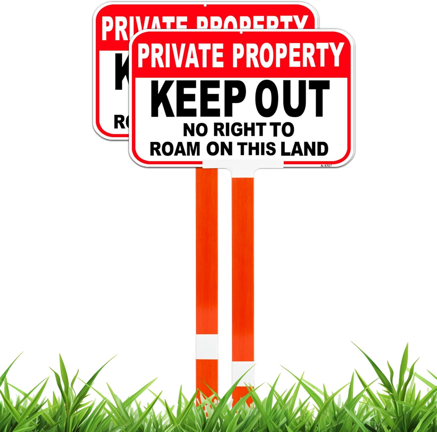 Large Private Property Signs with Stake, No Trespassing Keep Out Sign ...