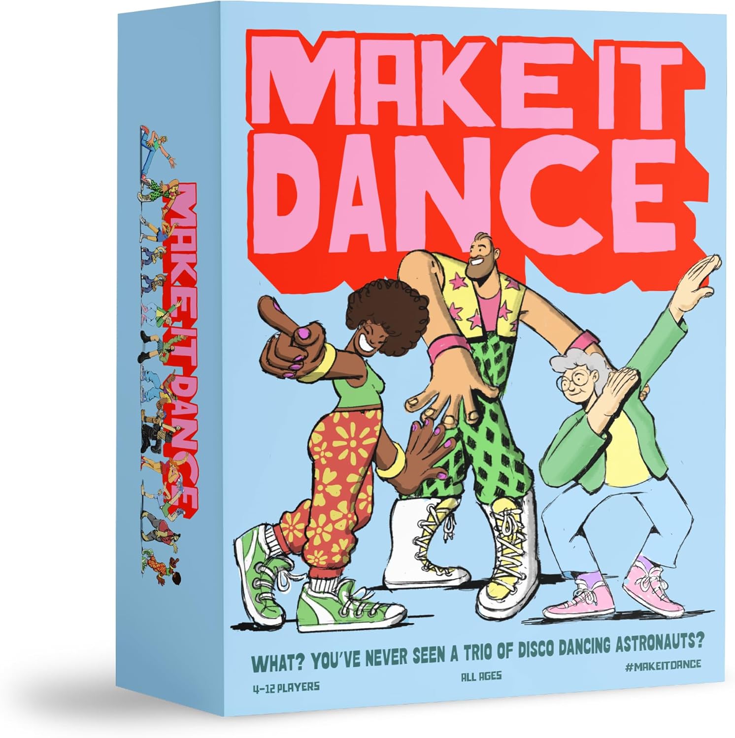Amazon.com: INVIZ Make It Dance Party Board Game -Fun Group Dancing ...