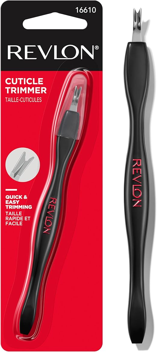 Amazon.com: Revlon Cuticle Trimmer With Cap, High Precision V-Tip and ...