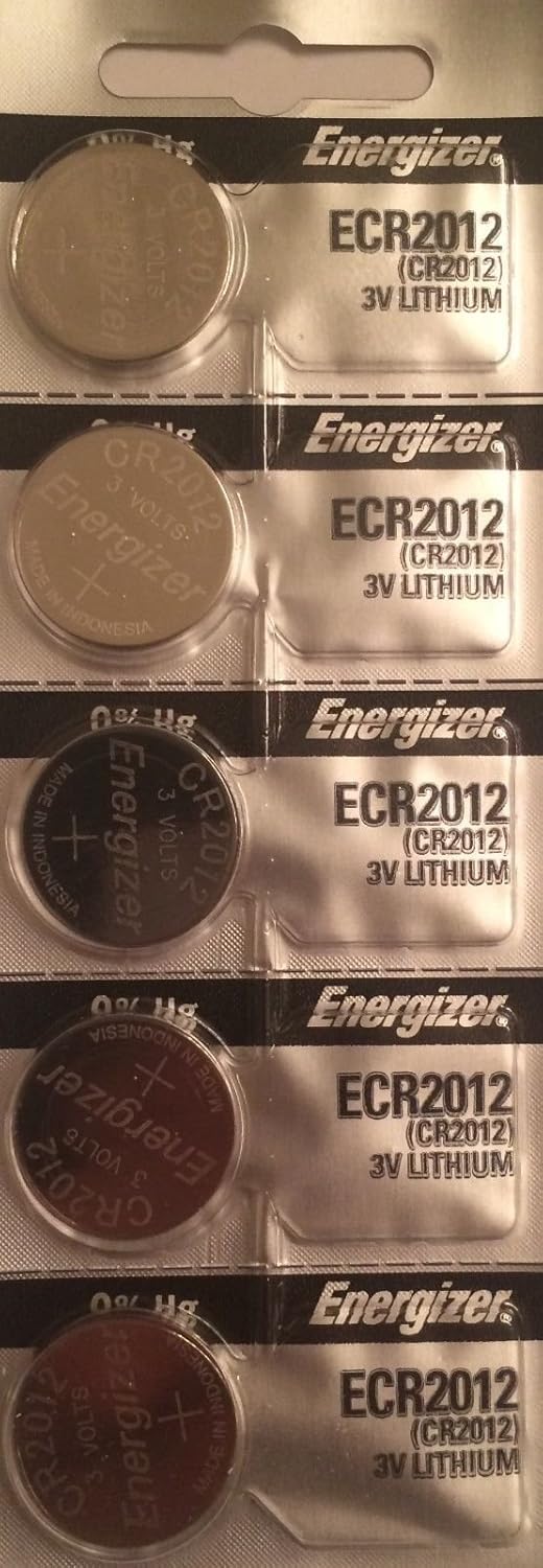 Energizer CR2012 Lithium Low Drain Watch Battery by Energizer : Amazon ...