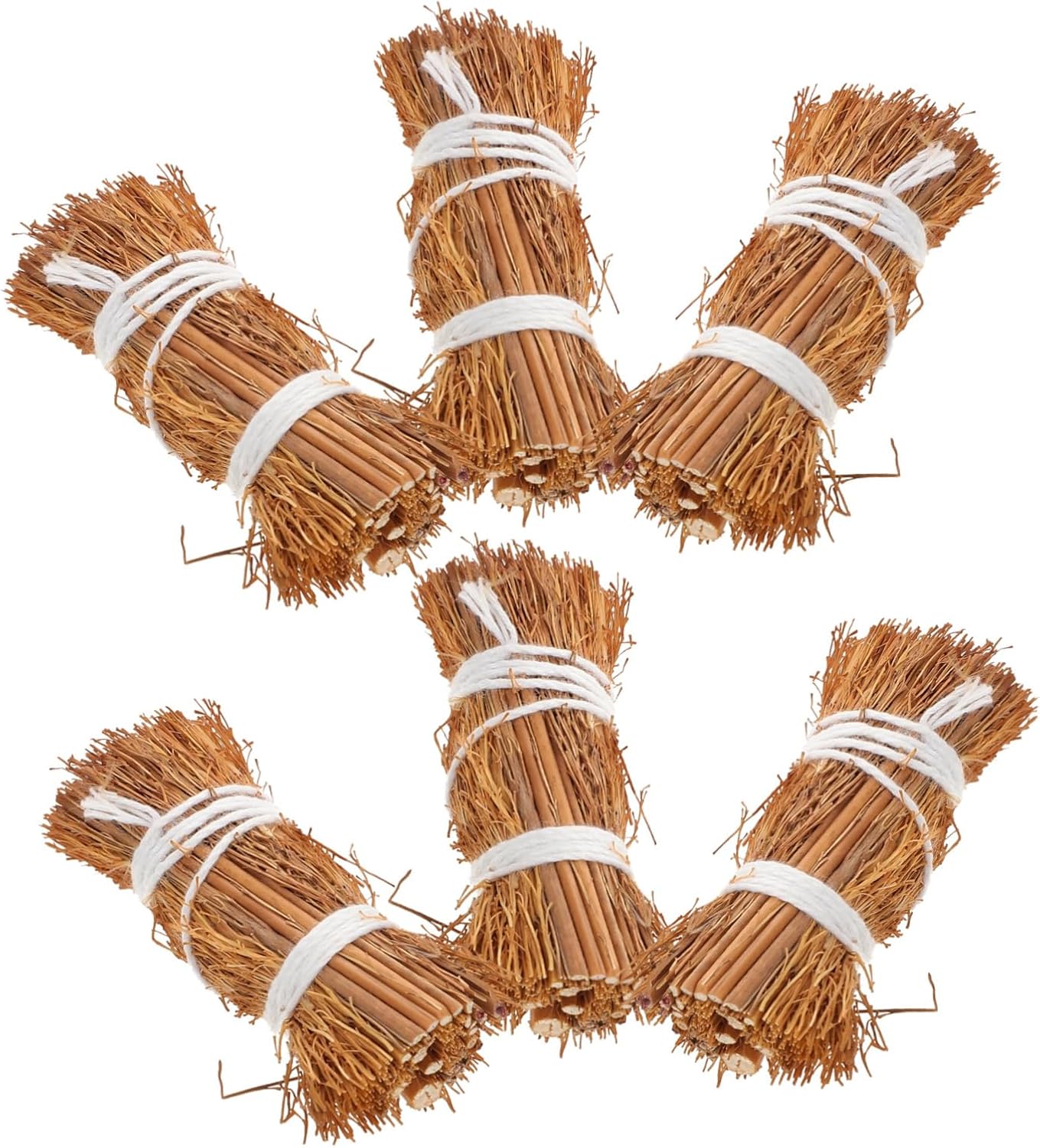 Amazon.com: Toddmomy 6pcs Realistic Mini Hay Bales Craft Straw Decor ...
