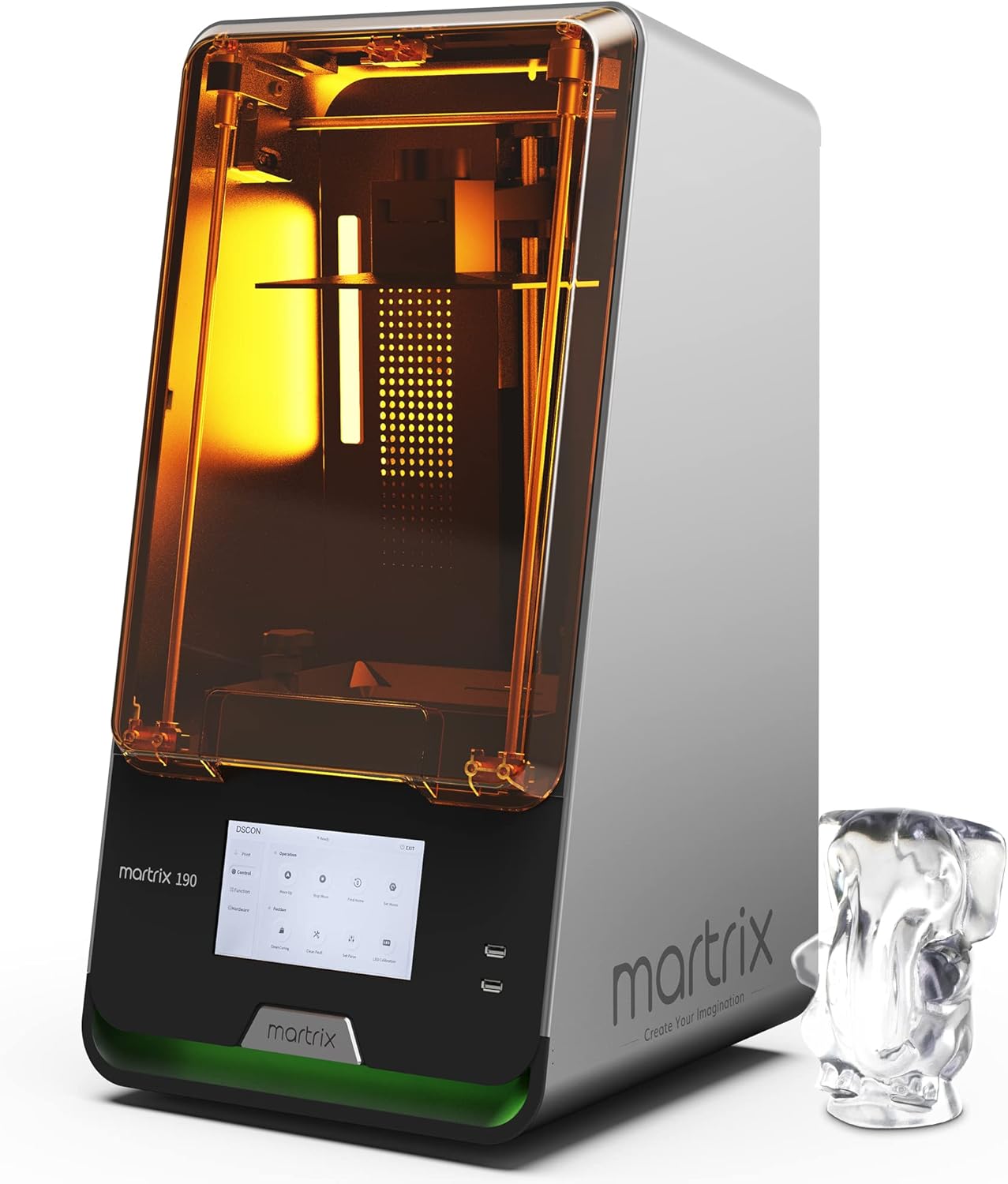 Martrix Resin 3D Printer, Industrial-Grade mSLA 3D Printer, 7.56" x 4.72" x 11.02" Printing Size ...