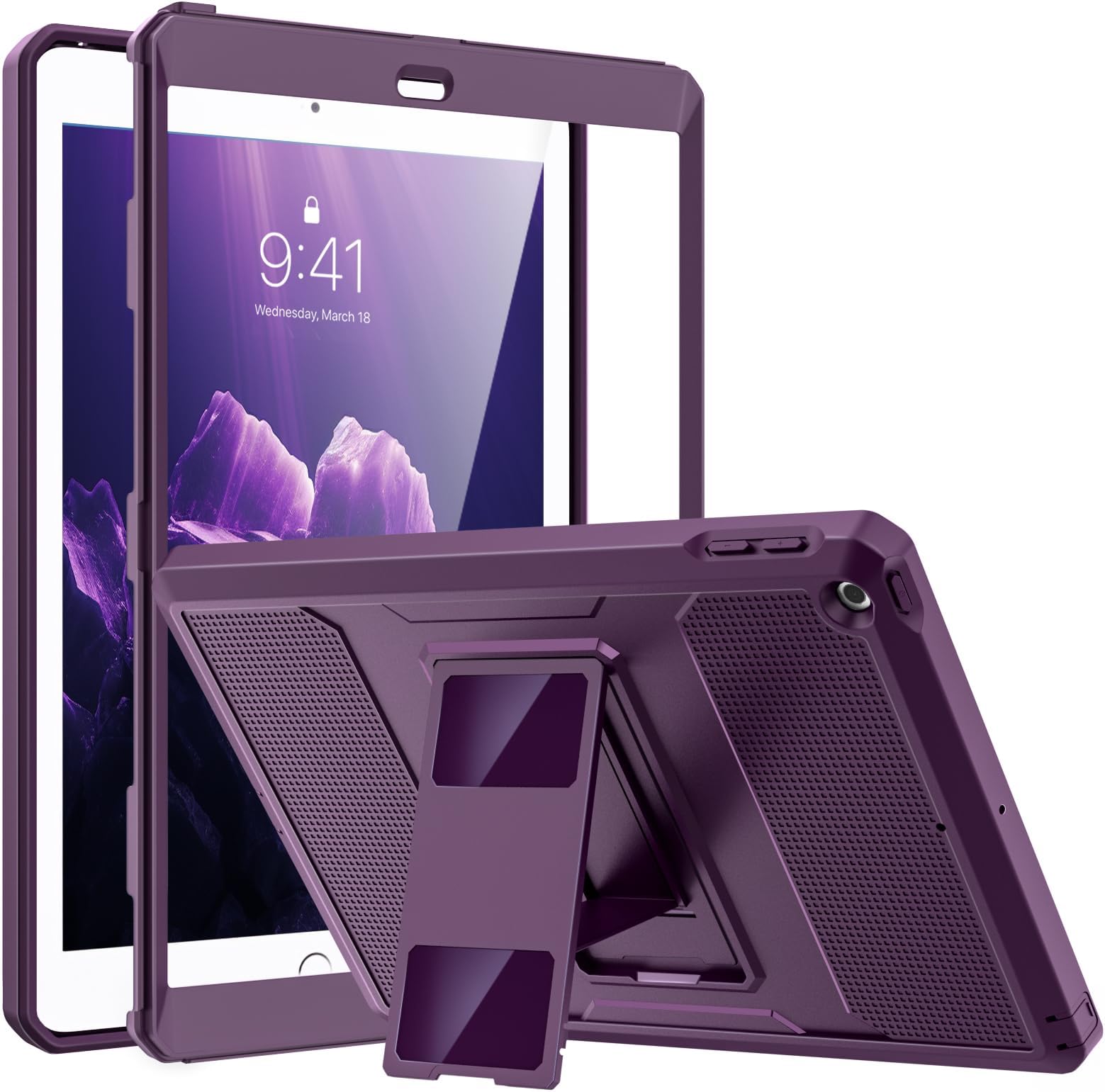 Amazon.com: MoKo Case Fit 2018/2017 iPad 9.7 6th/5th Generation ...