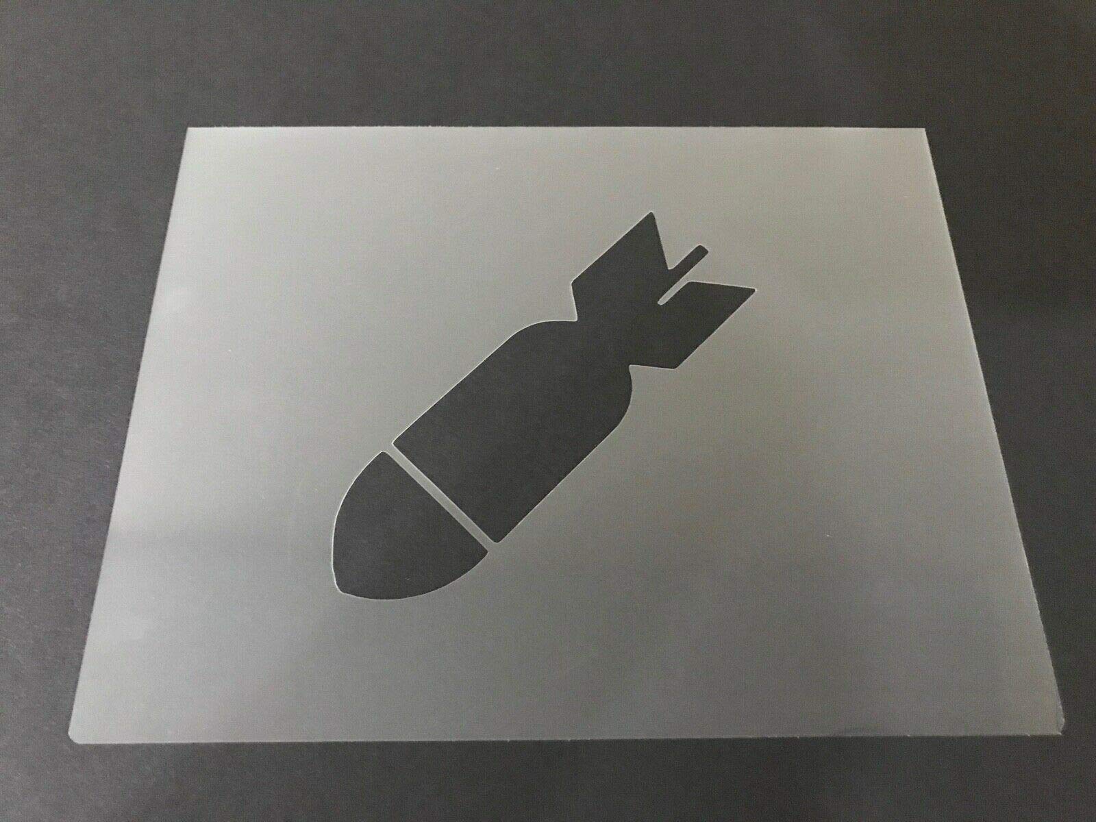 Bomber Stencil