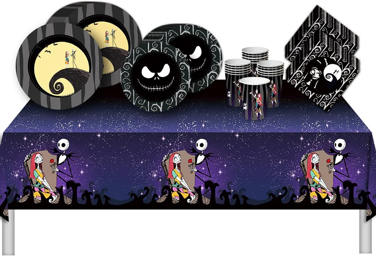 Amazon.com: Welcome Little Nightmare Banner Nightmare Before Christmas ...