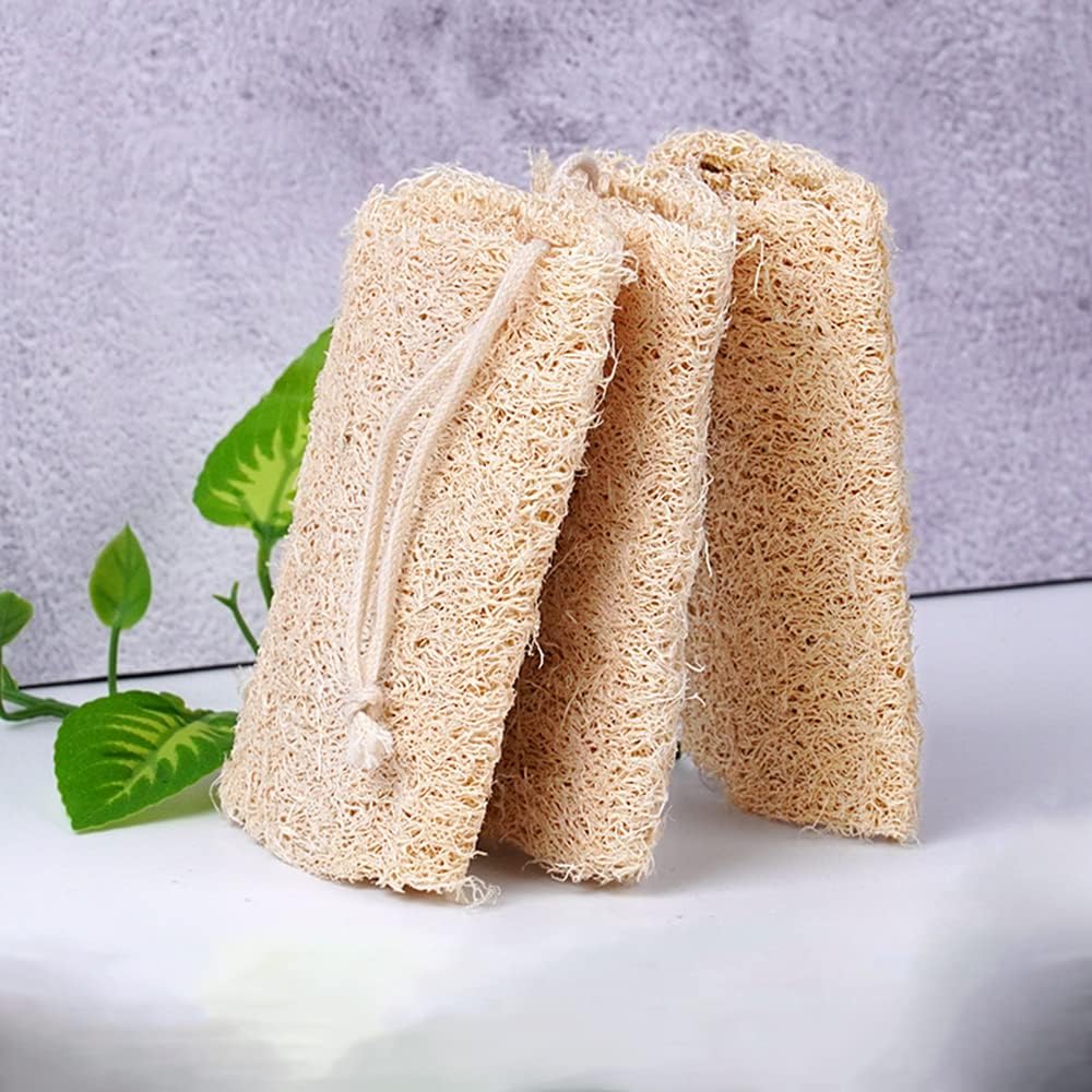 Amazon.com: Greener Clean Loofah Non-Scratch Scrub Clean Cloth, for ...