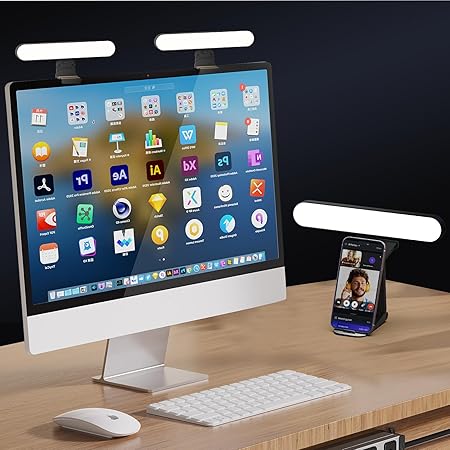 Amazon.com : UBeesize Video Conference Lighting, LED Streaming Light ...