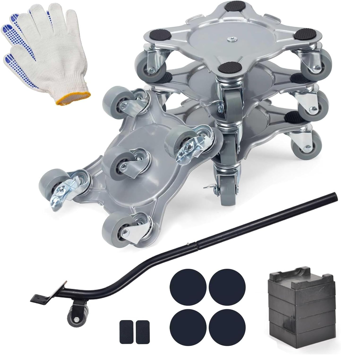 Amazon.com: Furniture Dolly,Furniture Movers with 5 Wheels,Carbon Steel ...